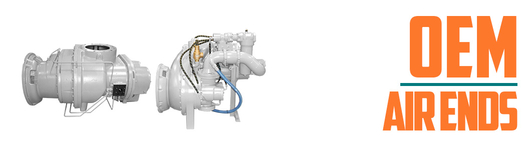 High pressure replacement air ends.